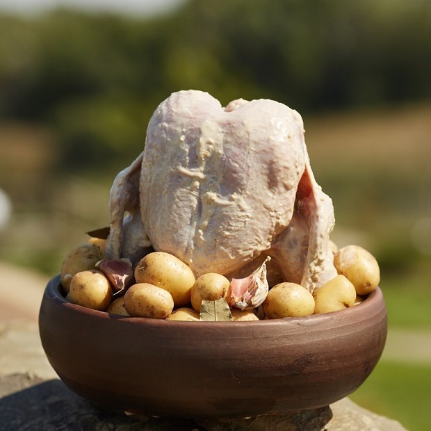 Nejlepší pečené kuře. Recept.